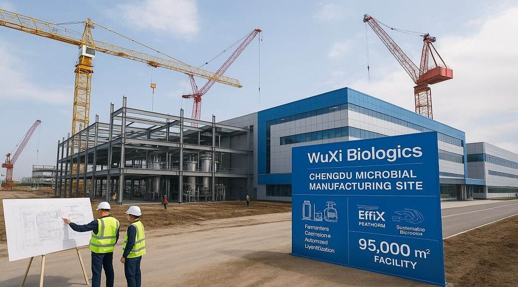Construction of WuXi Biologics Microbial Manufacturing Site